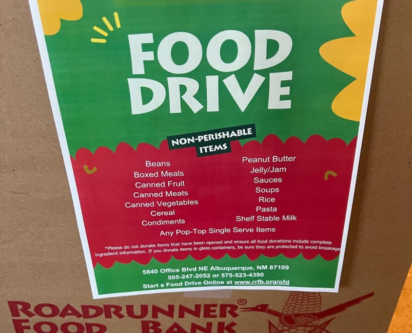 Roadrunner Food Bank Food Drive - AIC | Analyze - Innovate ...
